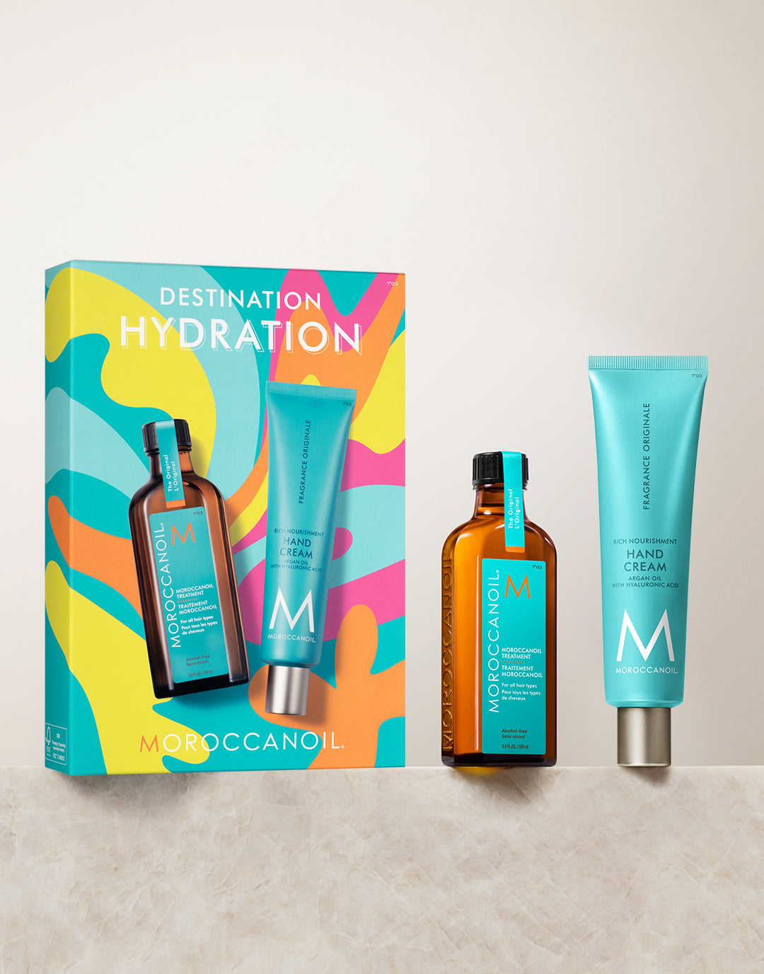 Destination Hydration – hår- og håndplejesæt – | Moroccanoil Denmark